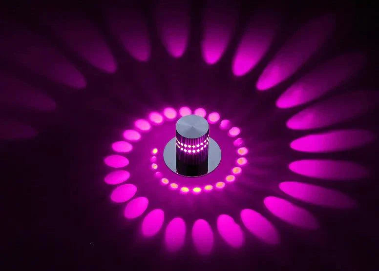 LED Color Changing Wall Light - Modern Corridor Wall Fixture with ...
